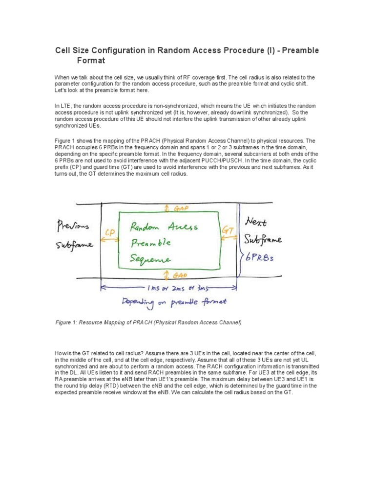 Cell Size Configuration | PDF | Telecommunications Engineering ...