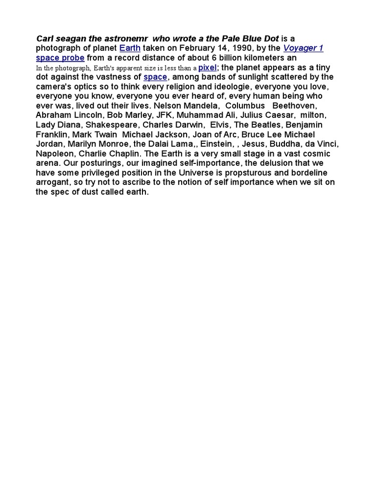 Carl Segan | PDF | Young Adult