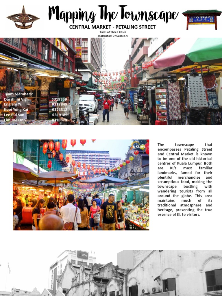 Tales of 3 Cities Mapping The Townscape | PDF | Street | Urban Geography