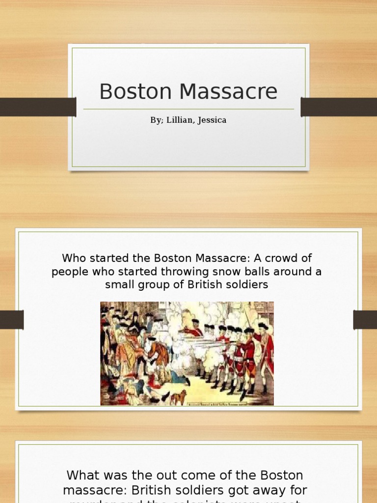 Boston Massacre | PDF