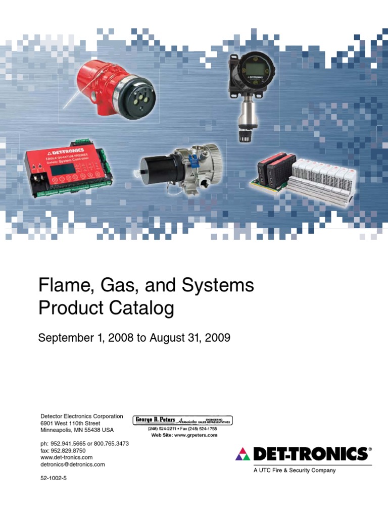 Dettronics Detector - Flame, Fire and Gas Systems | PDF