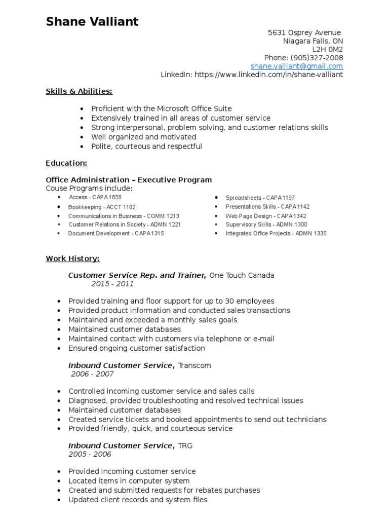 Shane Resume Oct 16 | PDF