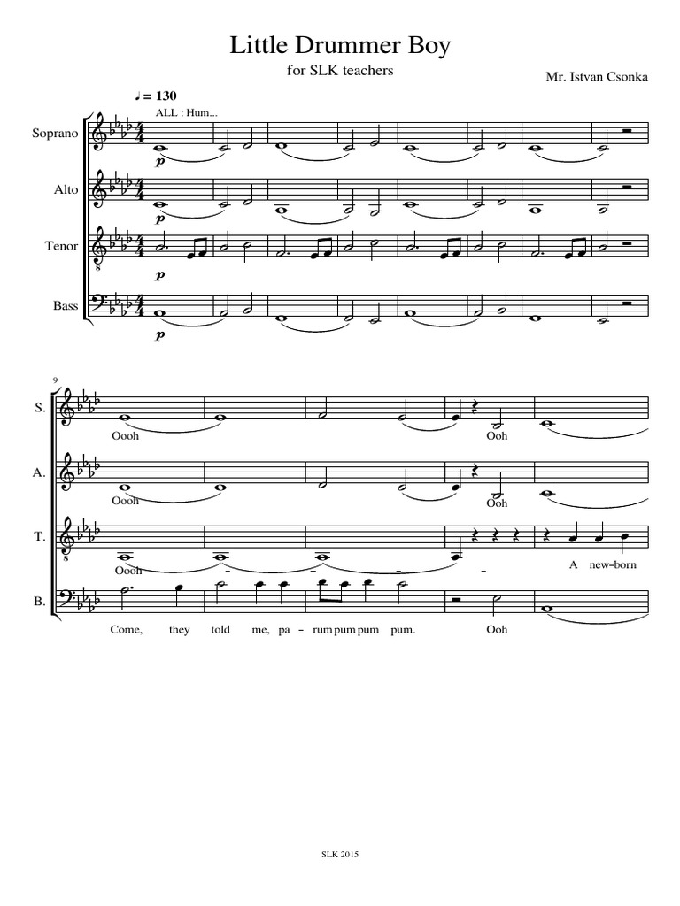 Little Drummer Boy | PDF