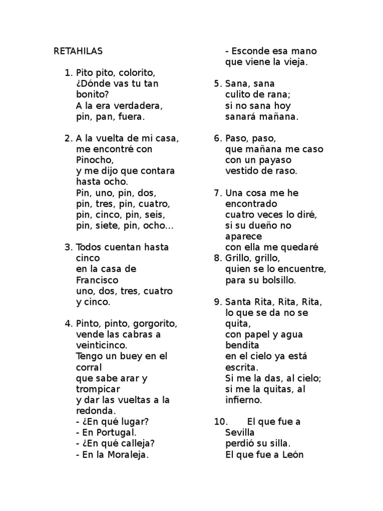 RETAHILAS | PDF | Ocio