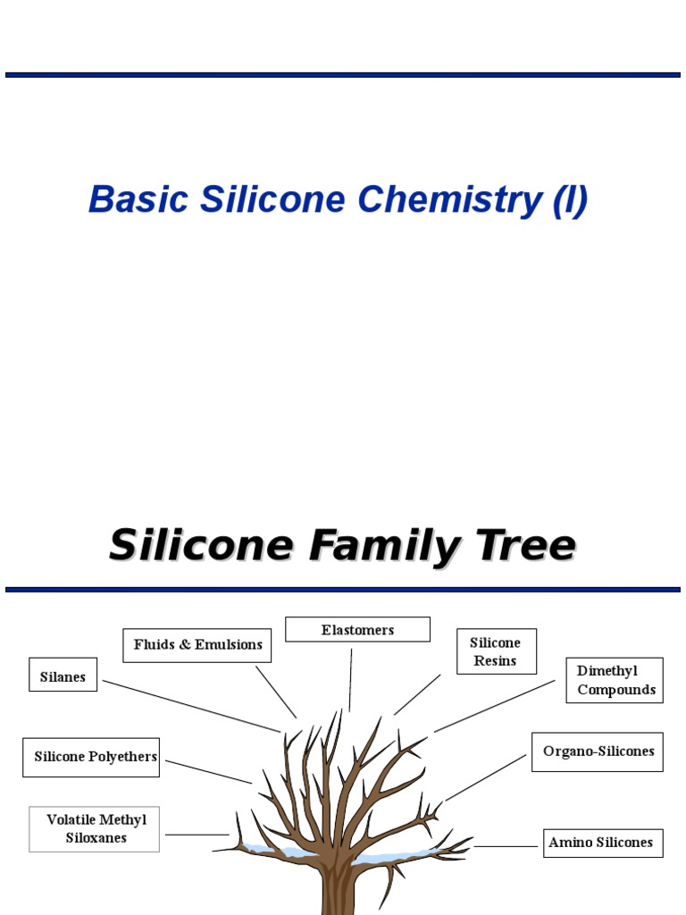 Basic Silicone Chemistry P 1 | PDF | Silicone | Manmade Materials