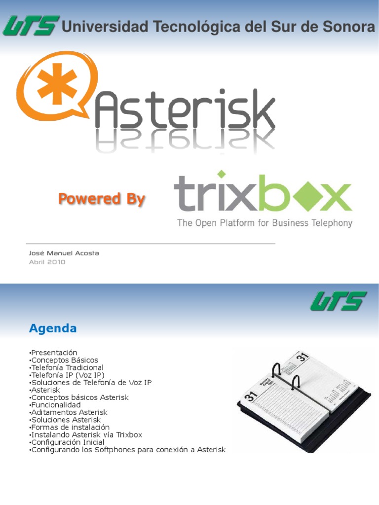 Asterisk y Trixbox | PDF | Voz sobre IP | Teléfono