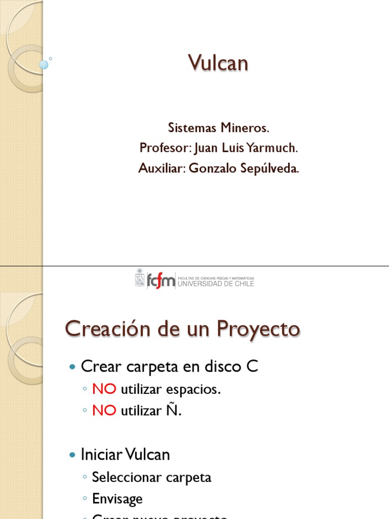 Auxiliar 6 Modelo de Bloques en Vulcan | PDF | Informática ...