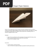 Airigami - Realistic Origami Aircraft - PDF Room | PDF