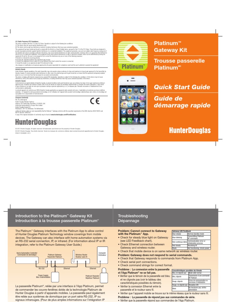 Platinum Gateway Manual | PDF | Electromagnetic Interference | Radio