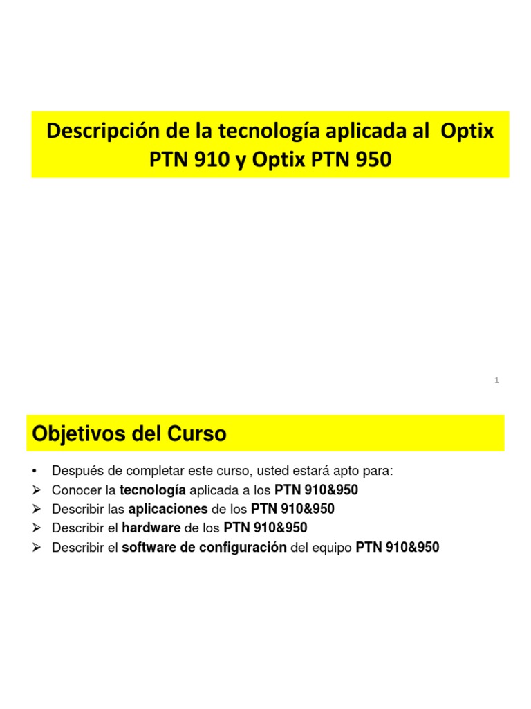 Presentación de Las Tecnologías Carrier Ethernet para Los PTN910 y PTN ...