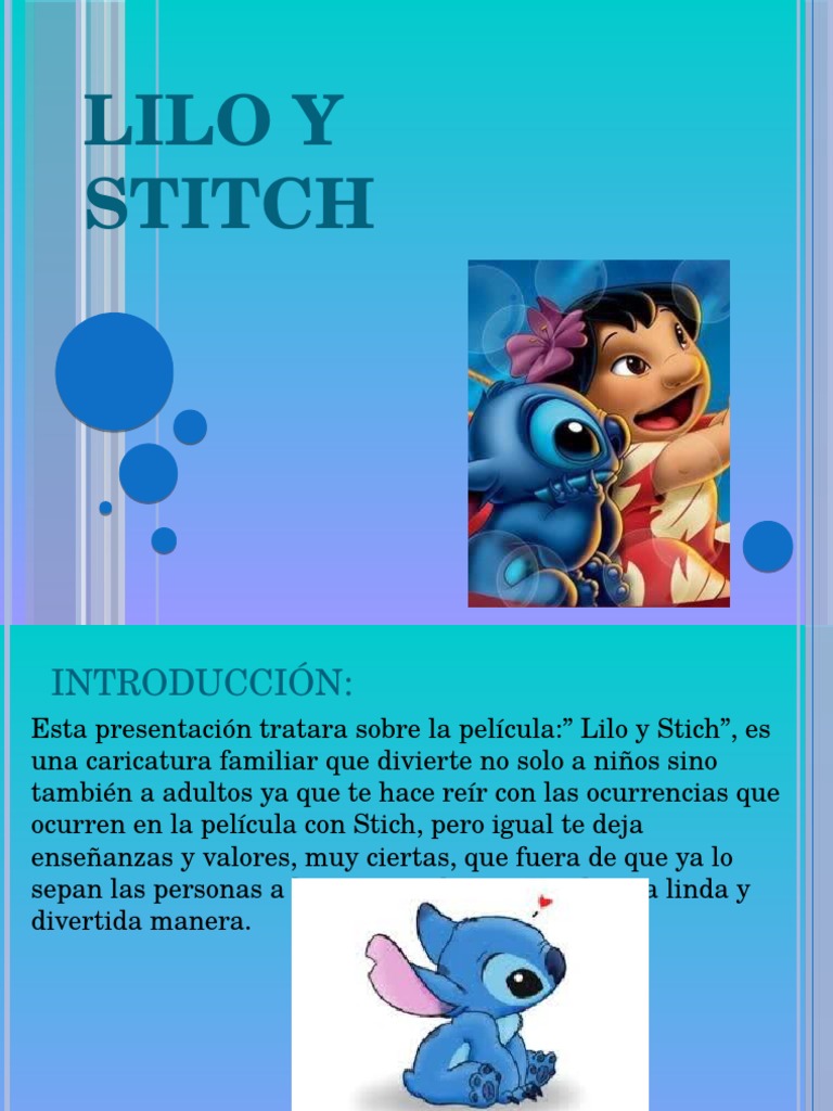 Lilo y Stitch | Ocio | Ficción y literatura | Prueba gratuita de 30 ...