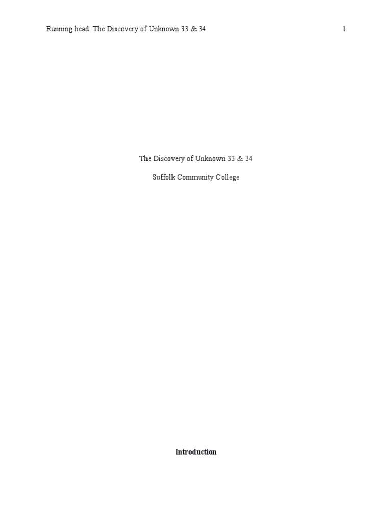 APA Unknown Lab Report | PDF | Growth Medium | Bacteria