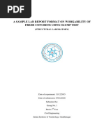 Lab Report Concrete-Compressive Strength | PDF | Concrete | Materials ...