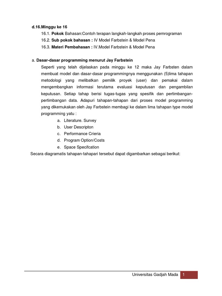 Terapan Langkah-Langkah Proses Pemrograman III | PDF