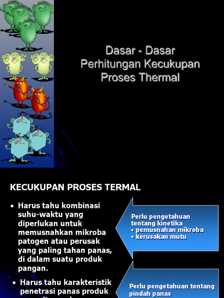 04 TPPN Proses Termal-Dasar Perhitungan | PDF