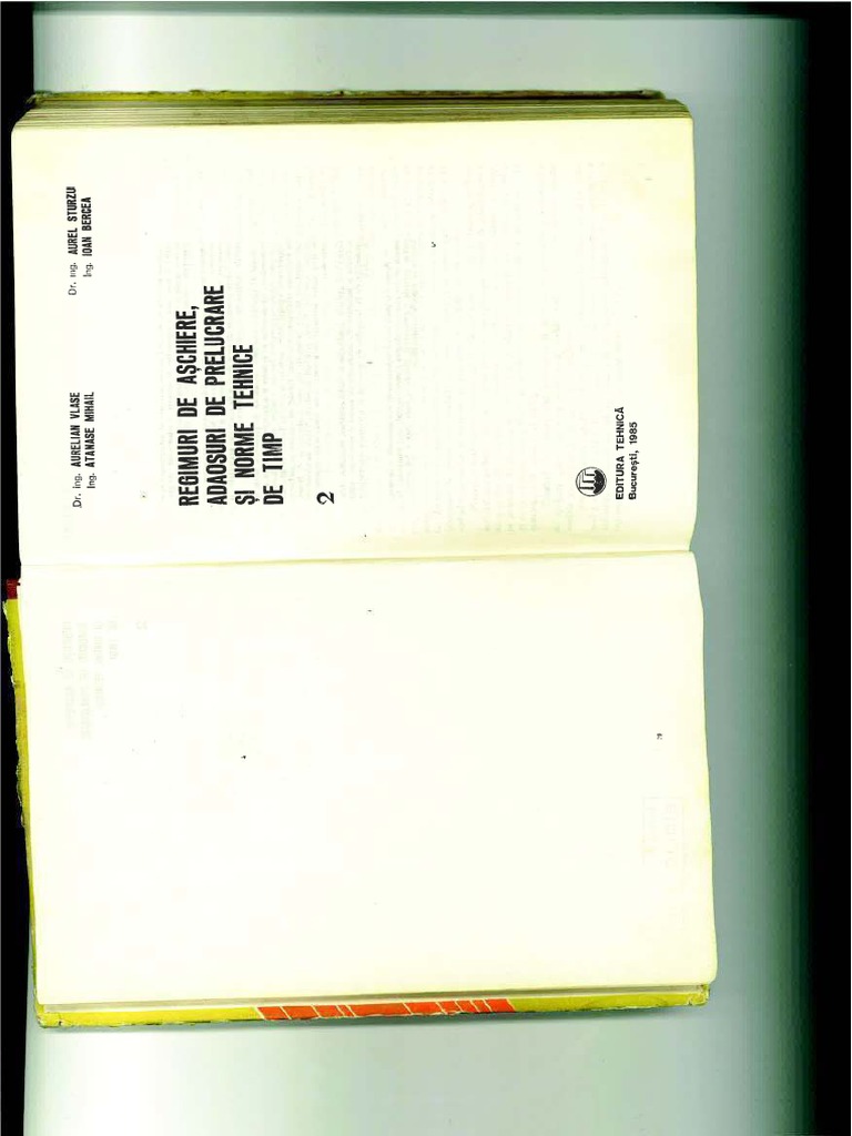 Vlase II - Regimuri de Aschiere | PDF