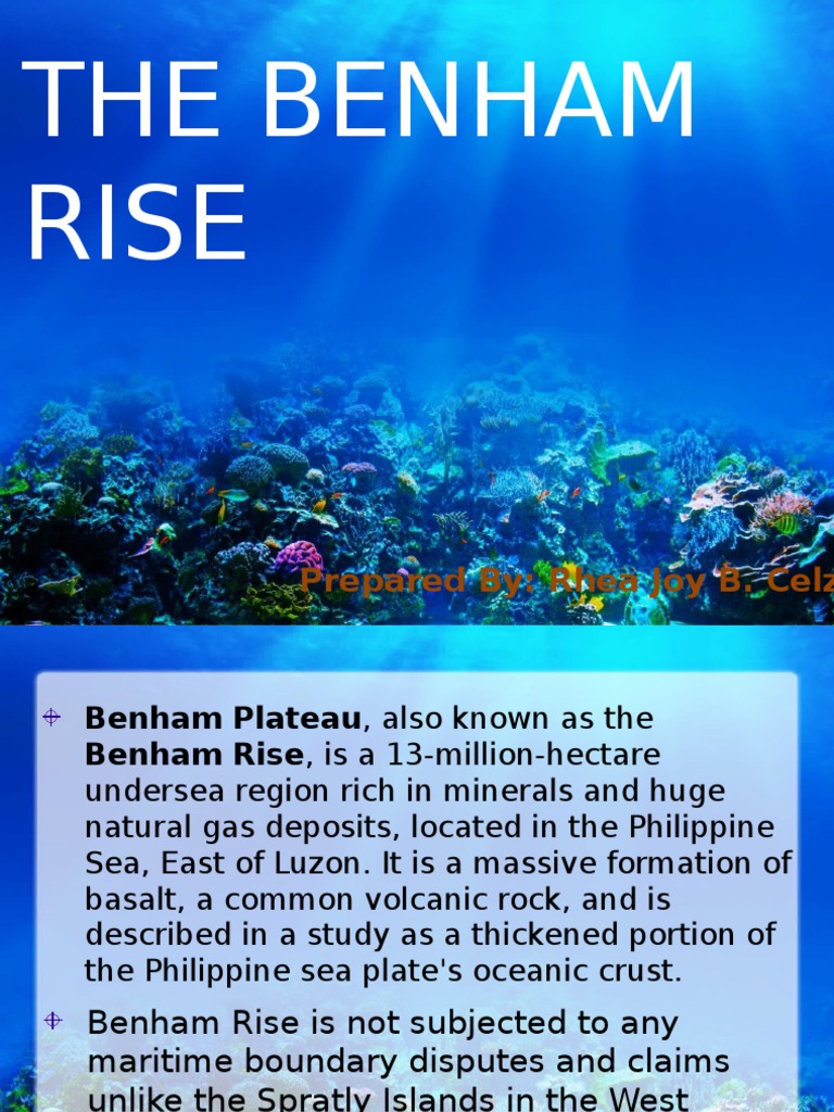 Benham Rise | PDF | Territorial Waters | Oceanography