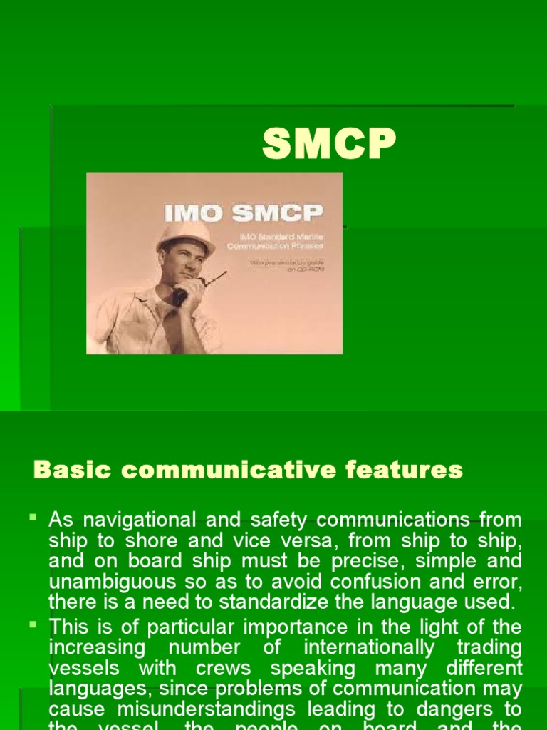 02 SMCP | PDF | Perfect (Grammar) | Ships