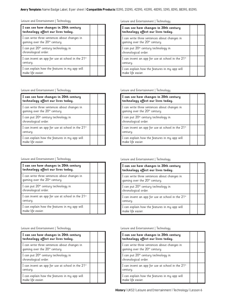 #Success Criteria Grids Technology | PDF | Computing And Information ...