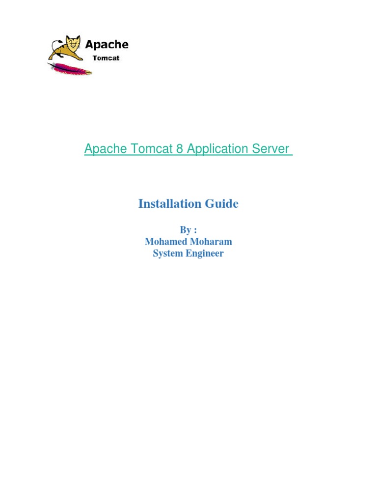 Apache Tomcat 8 Application Server | PDF | Java Server Pages | Java Platform