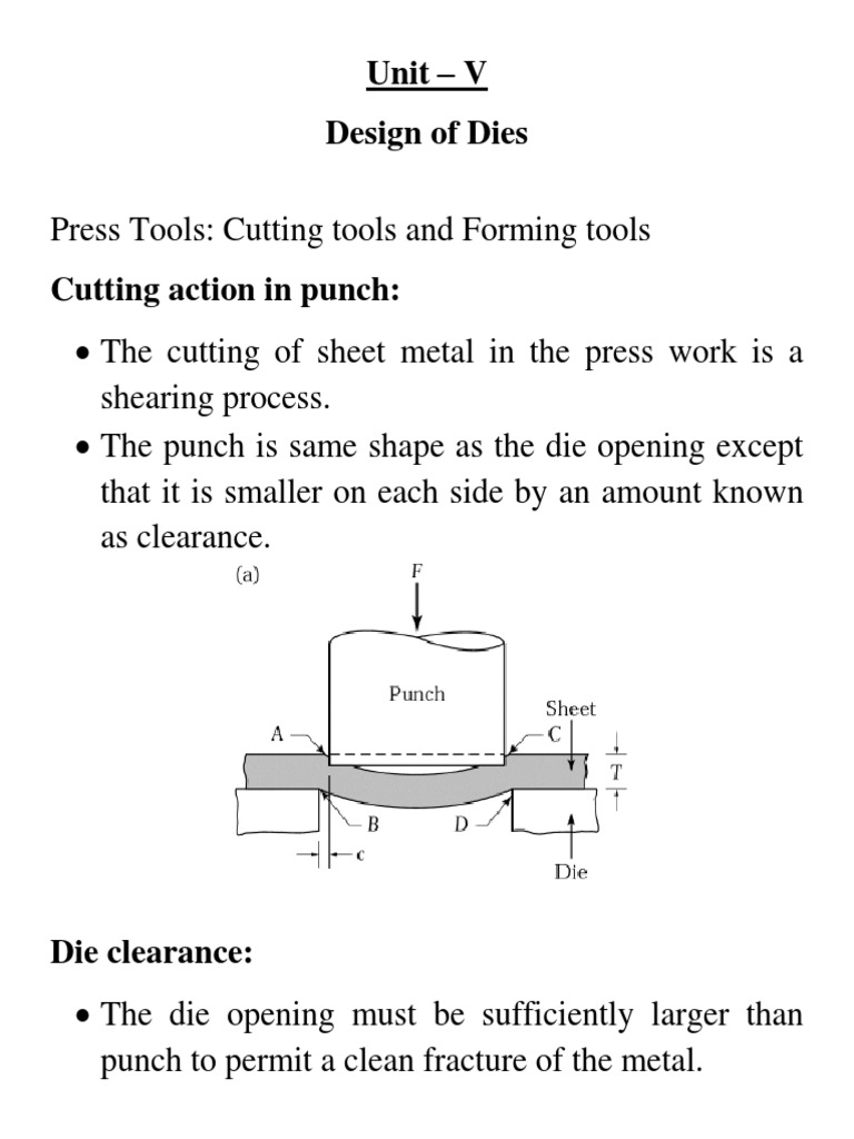 Design of Die | PDF | Forging | Screw