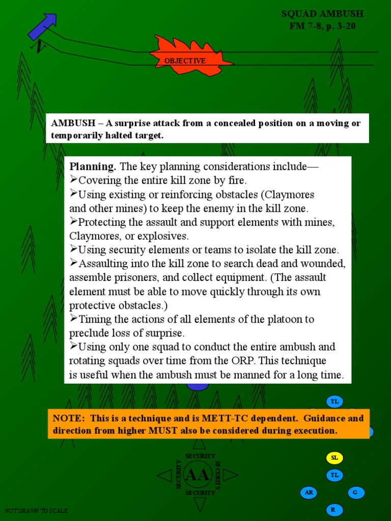Setting up an Ambush: Detailed Planning and Execution of a Squad-Sized ...