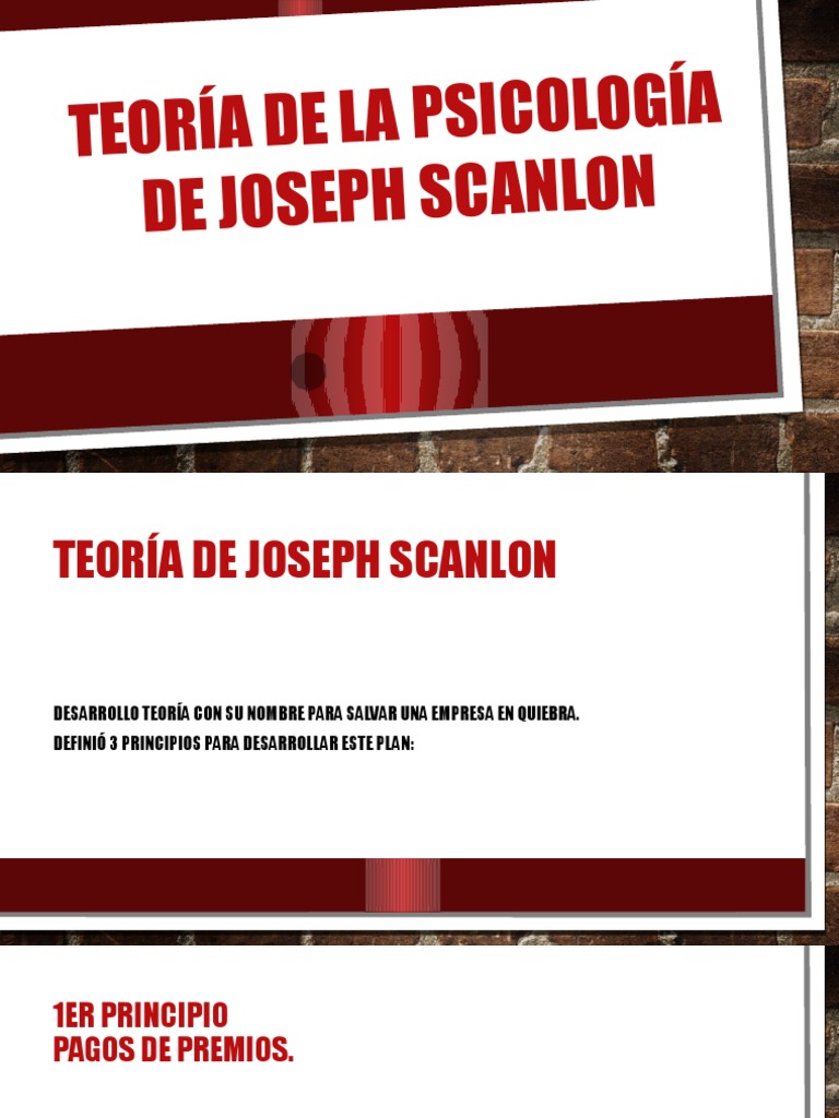 Teoría de La Psicología de Joseph Scanlon | PDF