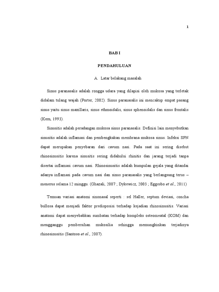 Concha Bullosa | PDF | Sains & Matematika