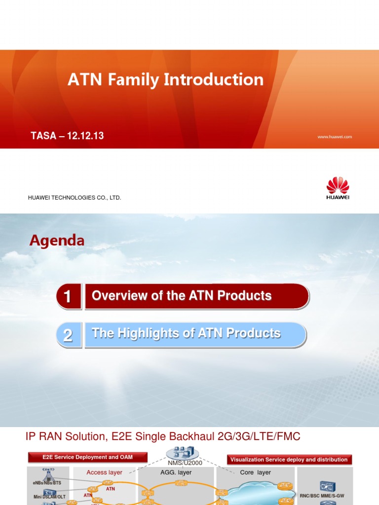 ATN Family Introduction - TASA 12-12-13 | PDF | Lte (Telecommunication ...