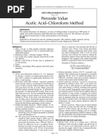 AOCS Official Method Ce 2-66 | PDF | Fatty Acid | Sodium Hydroxide