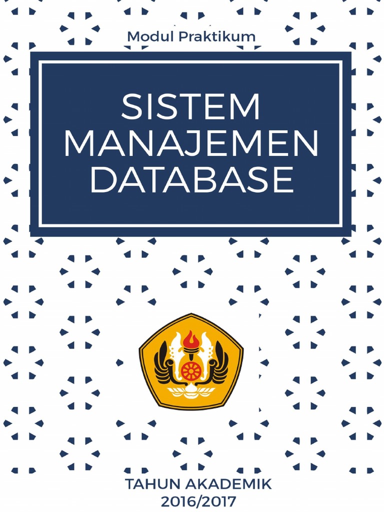 Modul DBMS 2016-2017 | PDF