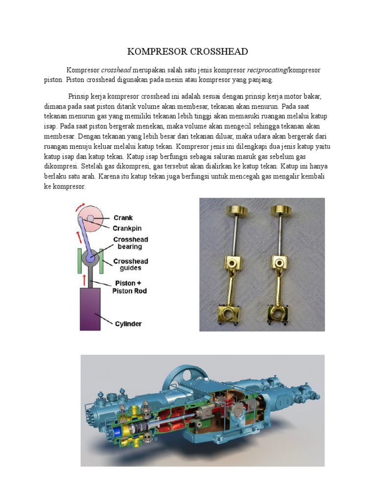 Kompresor Crosshead | PDF