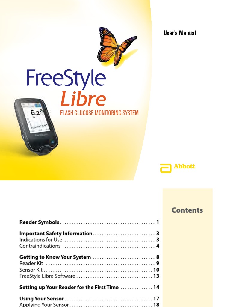 FreeStyle Libre Manual | Download Free PDF | Hypoglycemia | Blood Sugar