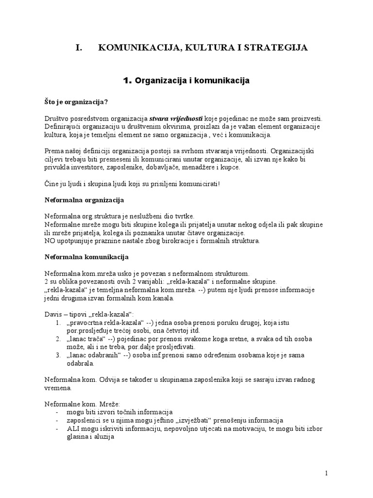 Poslovne Komunikacije - Knjiga | PDF