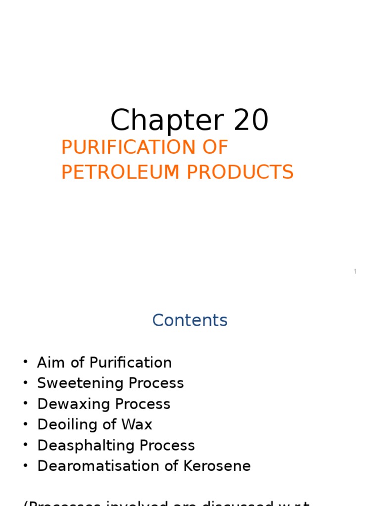 Chapter No. 20 | PDF | Thiol | Petroleum