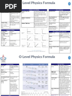 O-Level-Physics-Formula-Sheet 1 PDF | PDF | International System Of ...