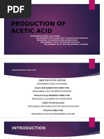 The Cativa'' Process For The Manufacture Plant of Acetic Acid | PDF