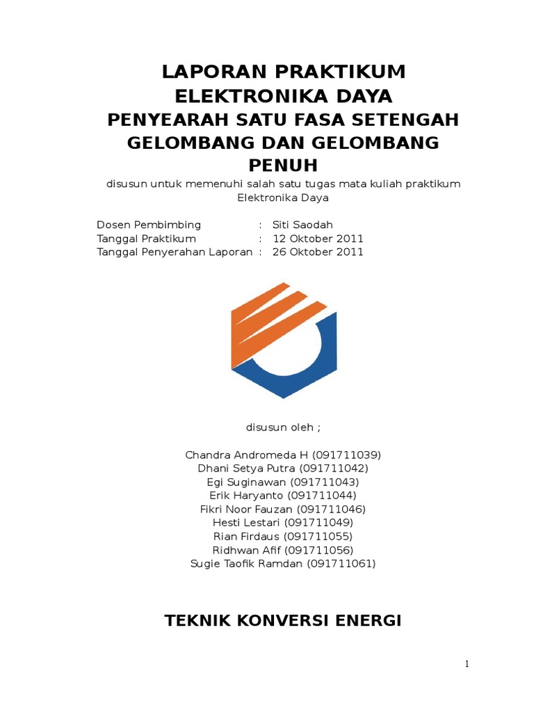 Laporan Elda Modul 1 | PDF | Metode & Bahan Ajar