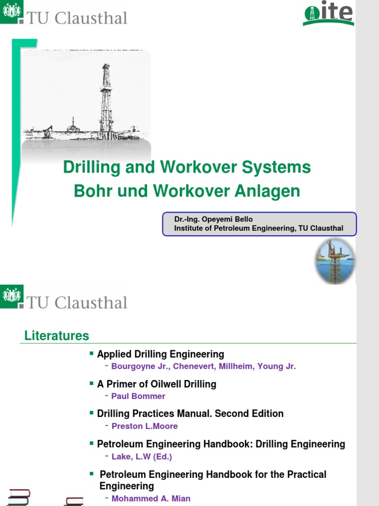 Lecture 4 TBT 2 Hoisting Systems and Pipe Handling Systems | PDF ...