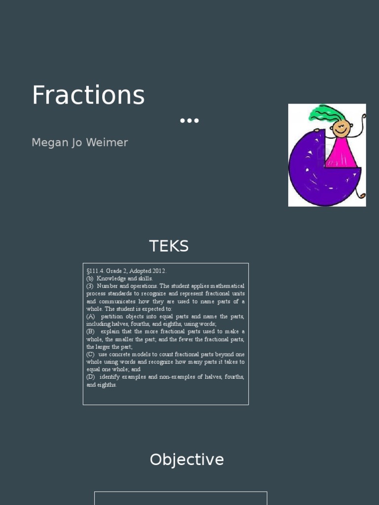 Fractions Microteach | PDF