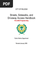 Standard Street and Sidewalk Dimensions | PDF | Street | Urban Planning