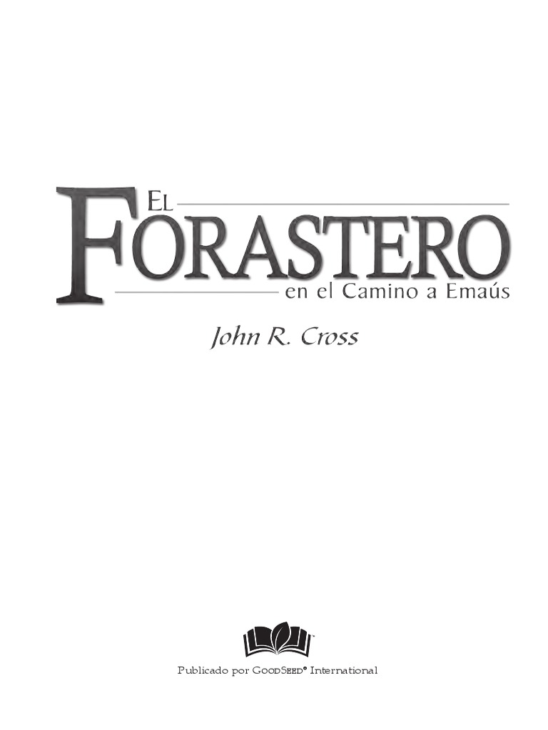 El Forastero PDF | Biblia | Profeta