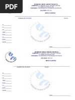 Receta Simi Editable | PDF