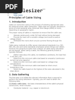 Cable Sizing Calculation - Open Electrical PDF | PDF | Electrical Impedance | Alternating Current