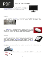 Module 3 - Parts of System Unit and Their Functions | PDF | Computer ...