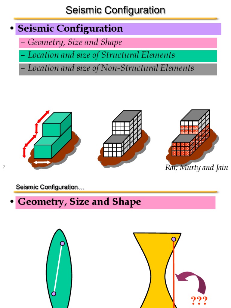 Seismic Configuration - Seismic Configuration | PDF | Earthquake ...