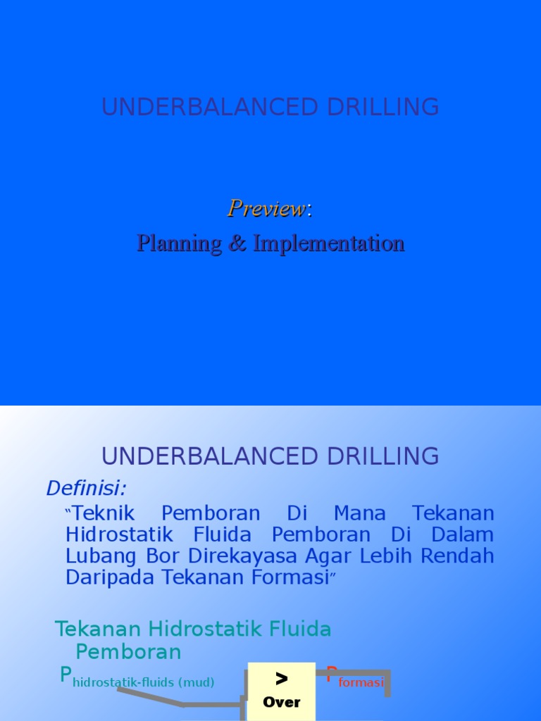UBD Adv Drilling | PDF