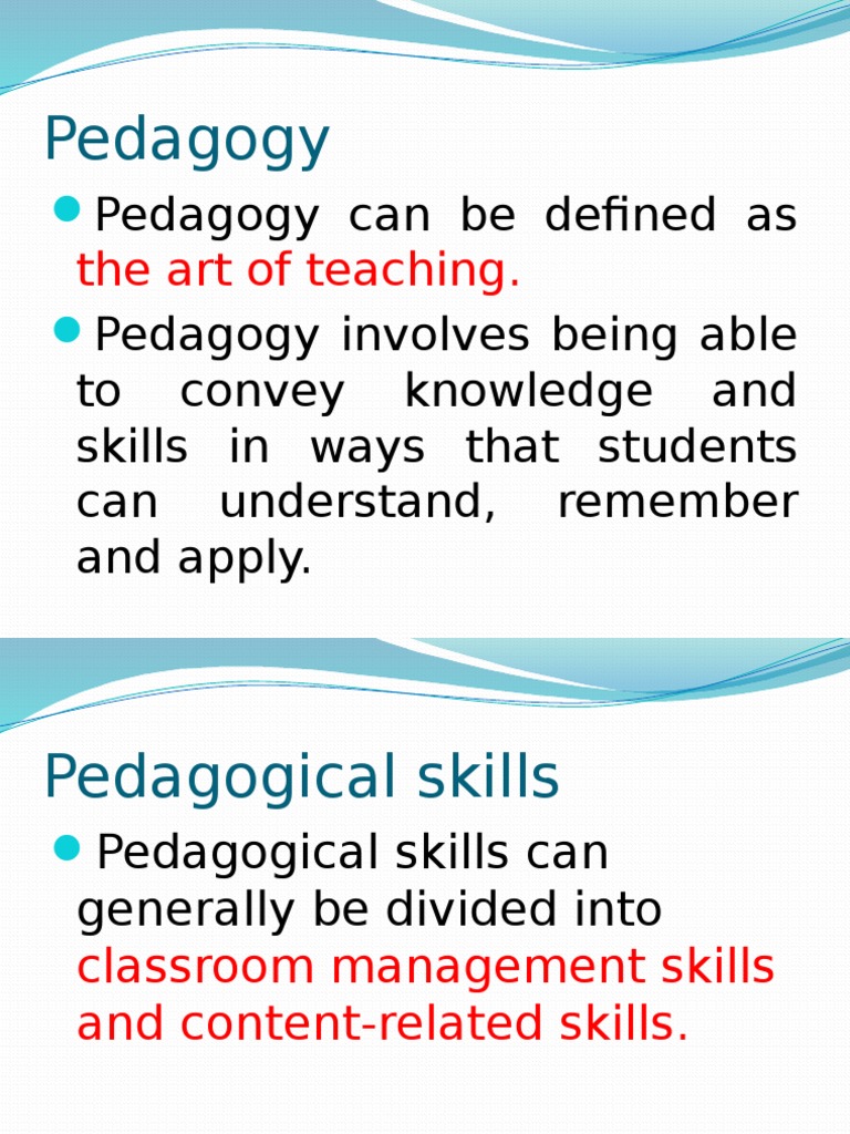 Pedagogical Skills Development Mekha | Classroom Management | Pedagogy