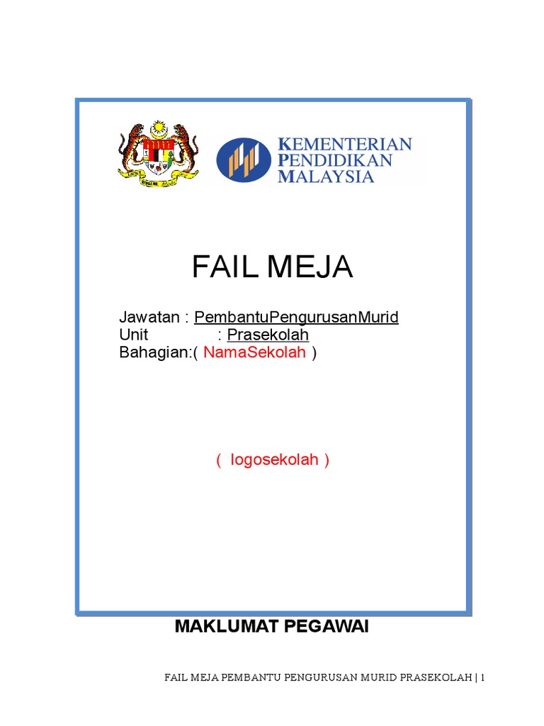 Fail Meja PPM Terkini | PDF
