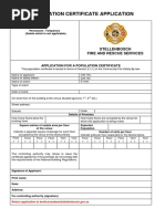 Distance Certificate Application Form | PDF